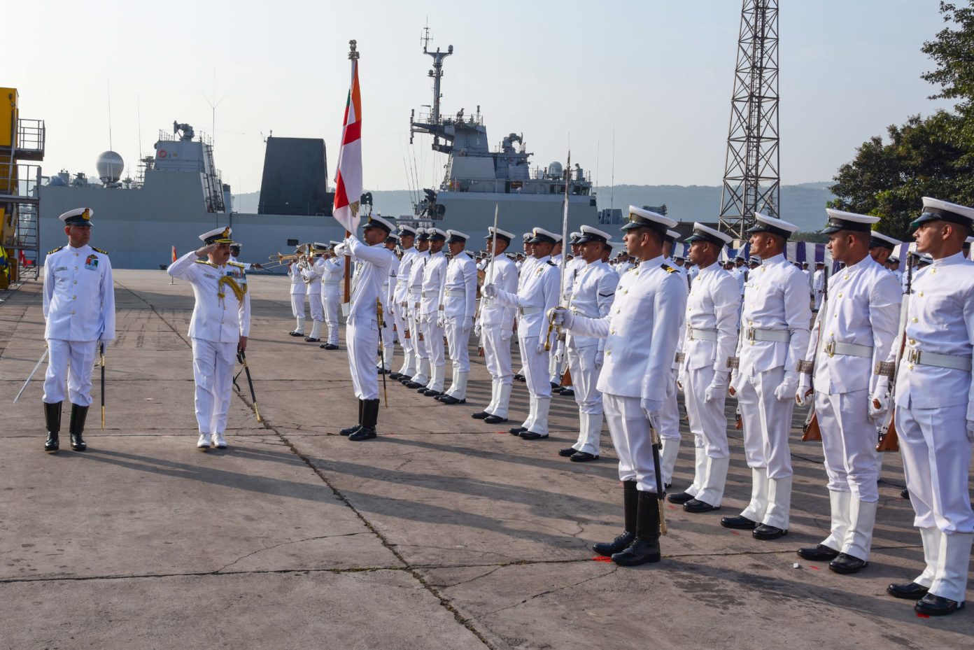 Rear Admiral Sanjay Vatsayan takes over as Eastern Fleet Commander ...